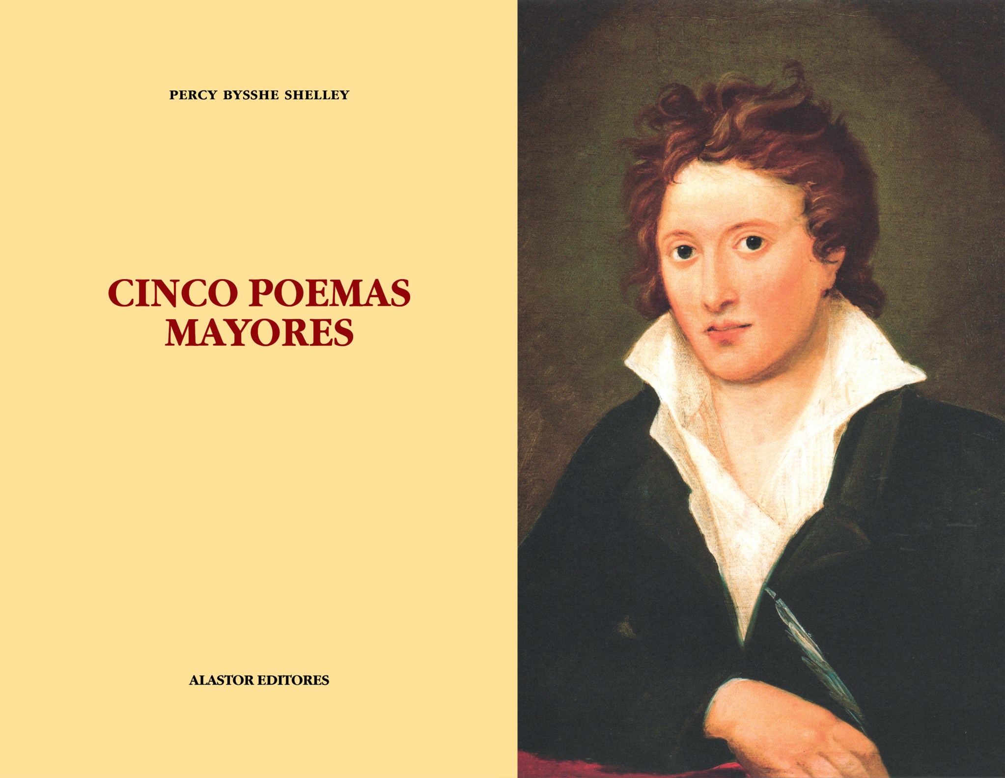 Cinco poemas mayores, de Percy Bysshe Shelley – Alastor Editores