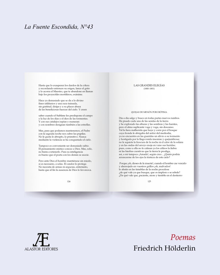 Poemas de Friedrich Hölderlin – Alastor Editores